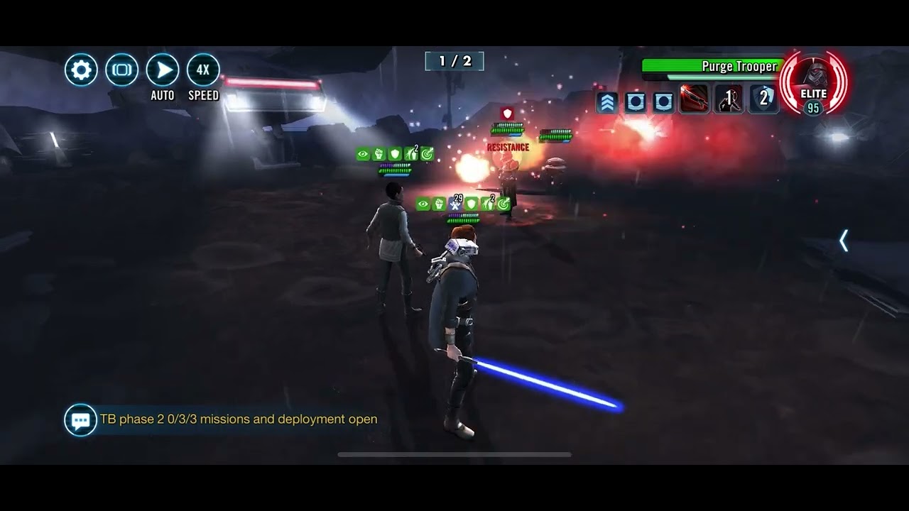 SWGOH ROTE TB Zeffo unlock mission first attempt. - YouTube