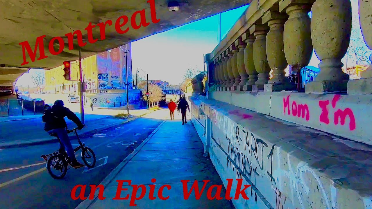 Montreal City an Epic Walk - YouTube
