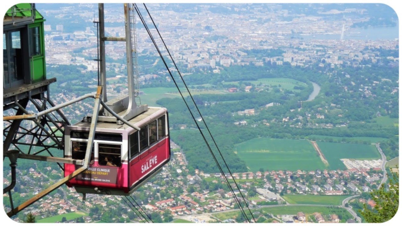 Téléphérique du Salève - Cable Car Geneva - YouTube