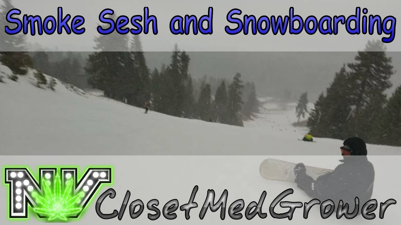Snowboarding Smoke Sesh; Big Bear Mountain, Snow Summit Ski Resort ...