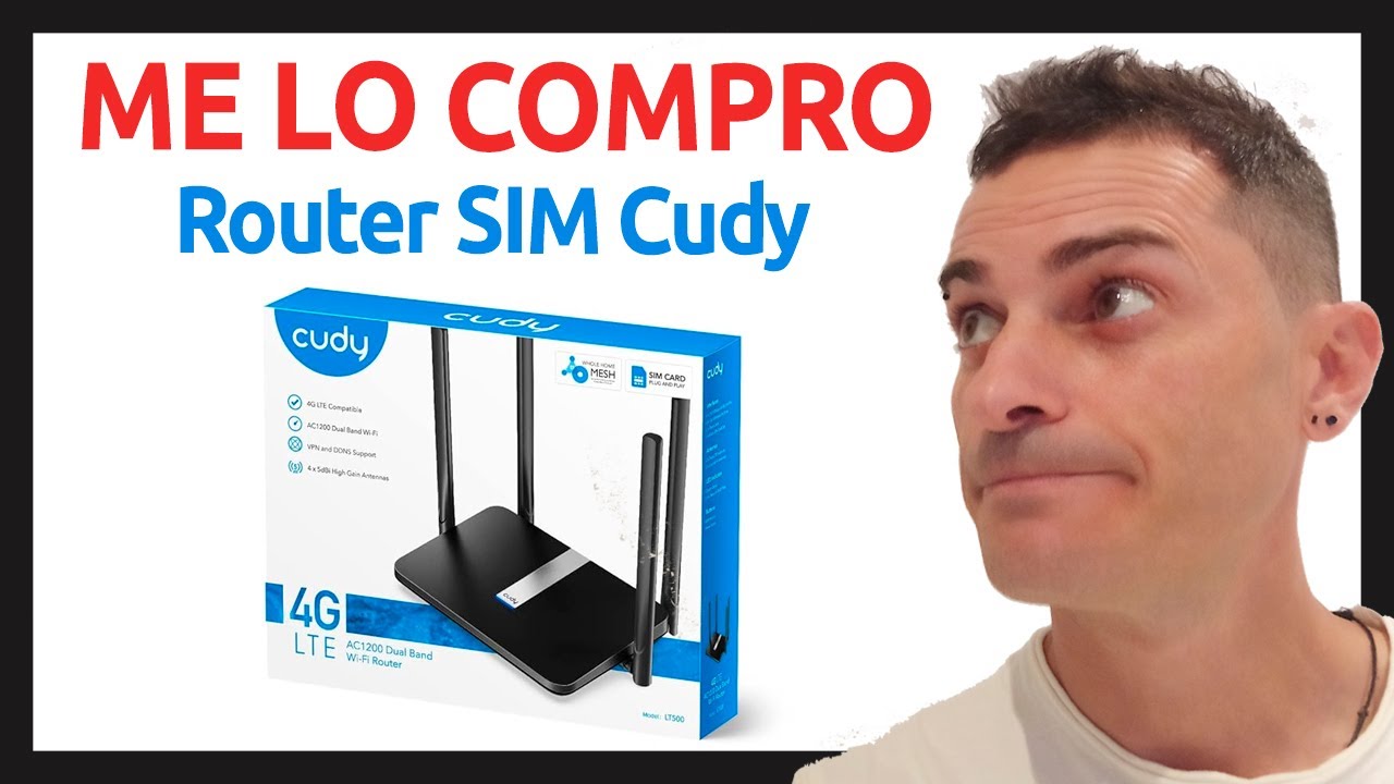 Me Compro un Router Wifi con SIM (Cudy AC1200) - YouTube