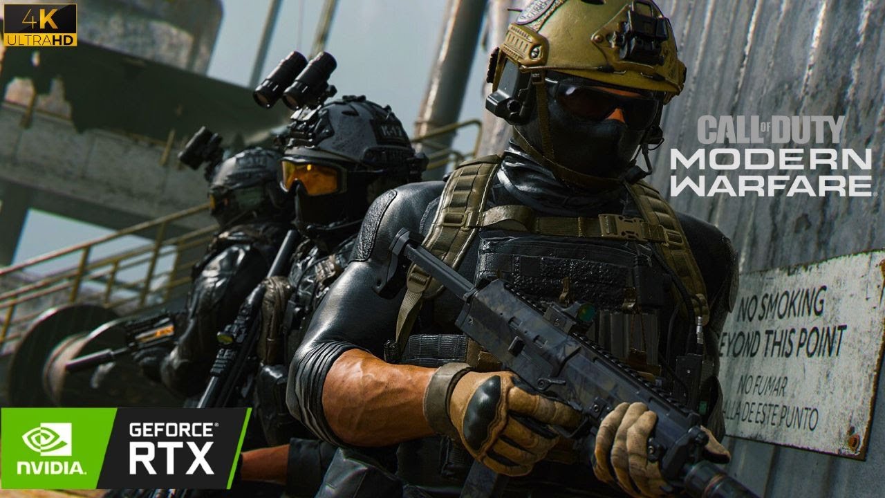 Call of Duty Modern Warfare Gameplay | Ultra Realistic [4K 60FPS] RTX ...
