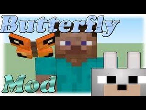 Minecraft Mod - Butterfly - De Frigel - YouTube