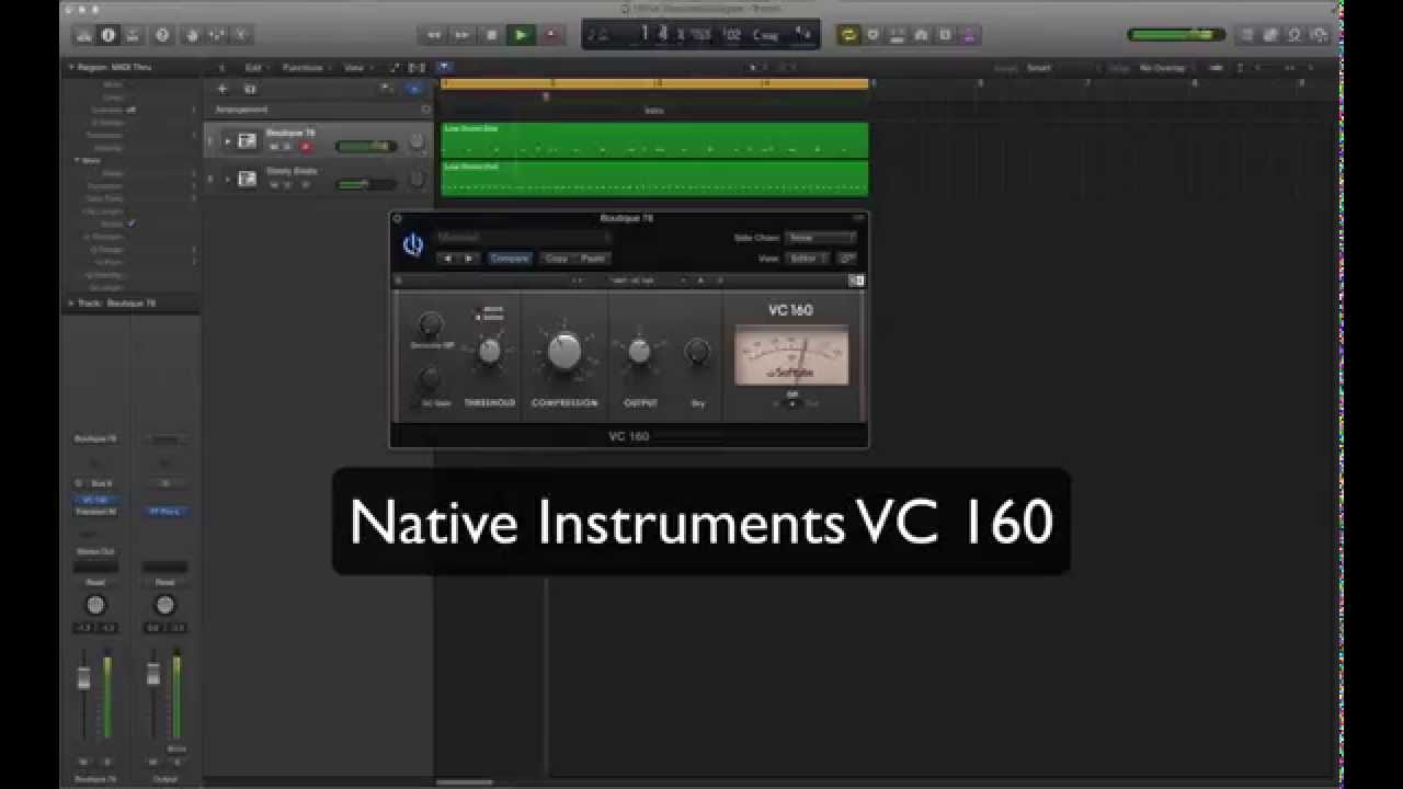 Native Instruments VC 160 vs Transient Master - YouTube