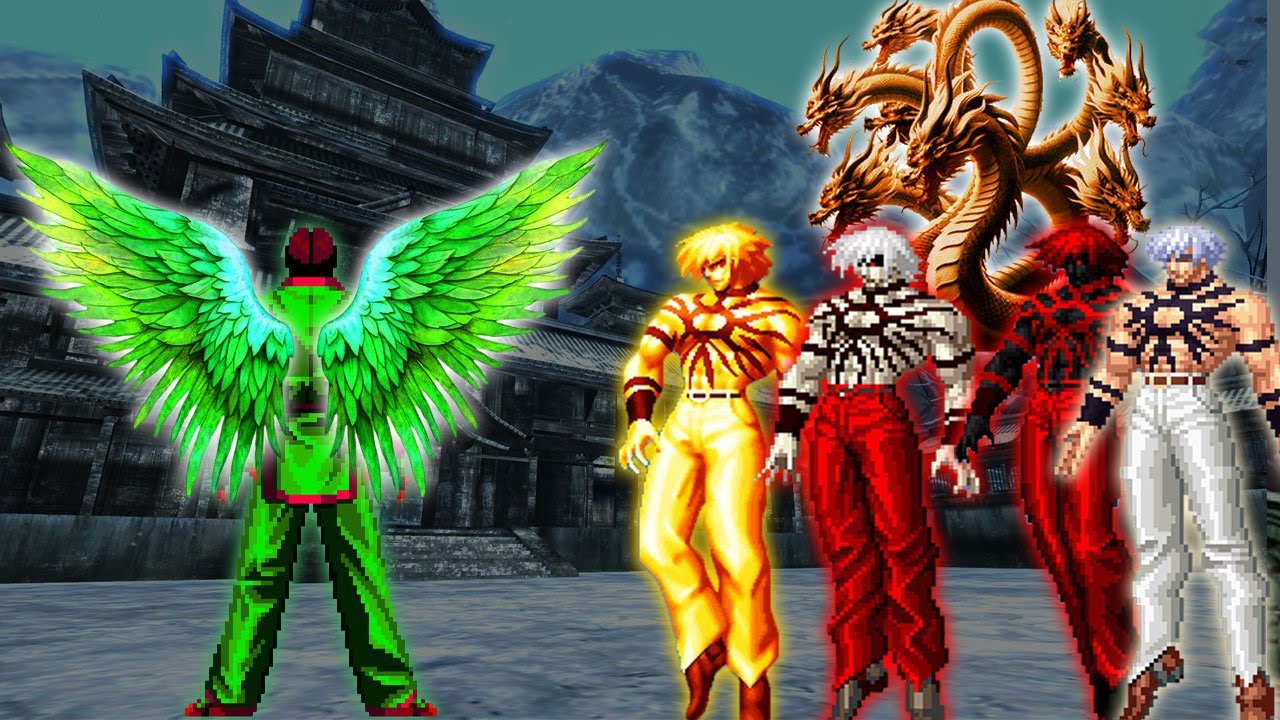 [Mugen KOF] Xavier Kim Vs Phoenix Orochi Team - YouTube
