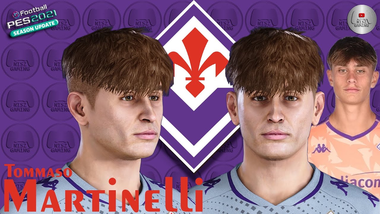 Tommaso Martinelli Face PES 2021 Fiorentina NISZ Gaming | PES 2020 ...