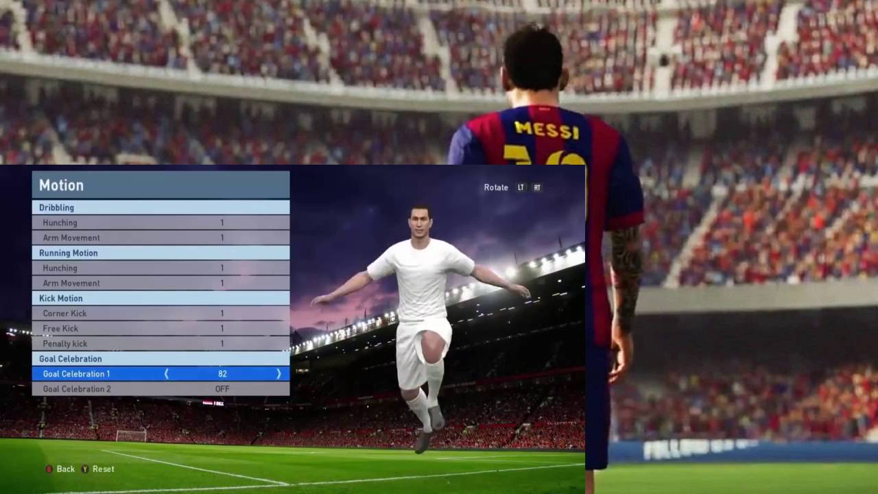 PES 2017 All Goal Celebrations - YouTube