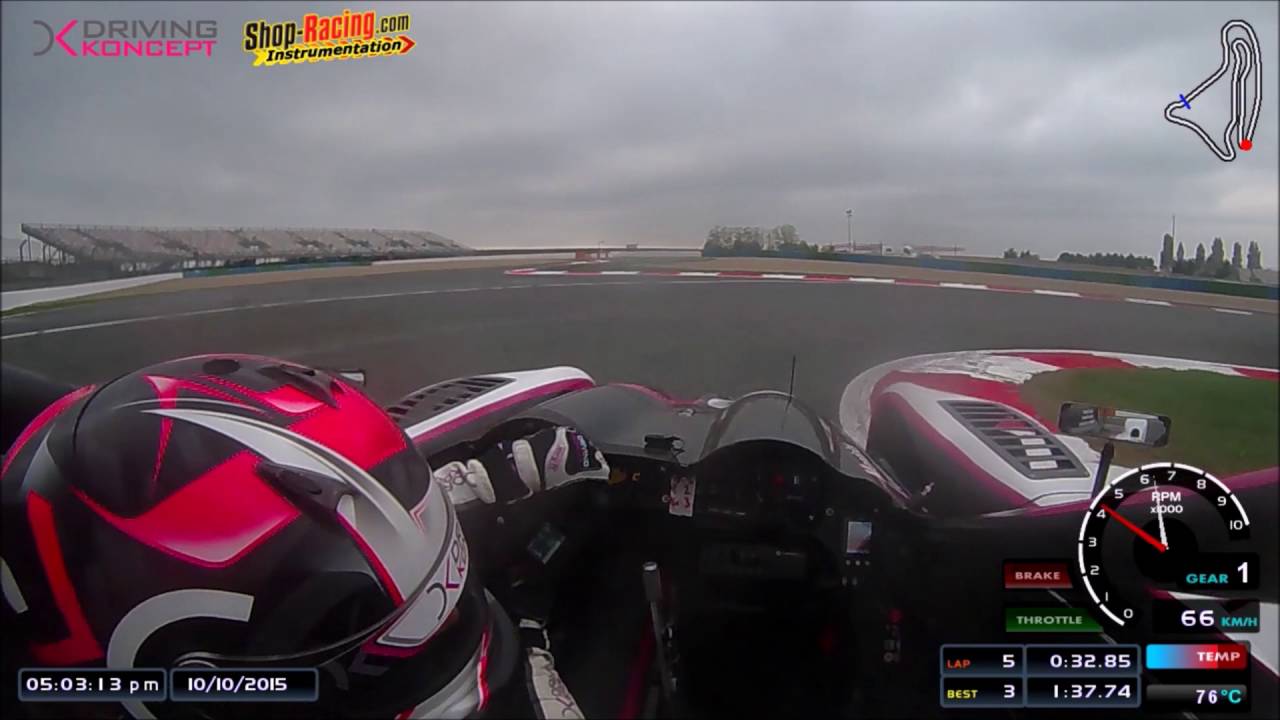 Onboard Magny-Cours with Driving Koncept and David Zollinger - YouTube