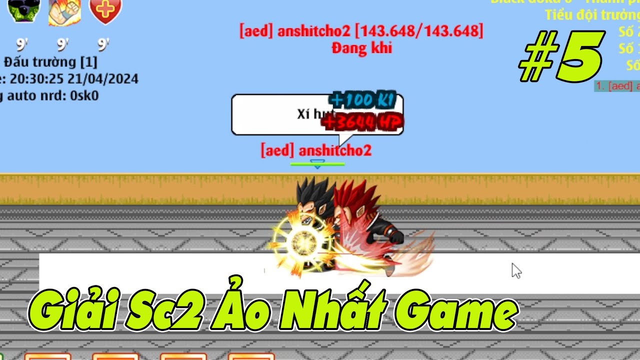 Ngọc Rồng Online - Tôi Đã Win Giải SC2 DHVT Ngay Vòng Đầu Tiên Sẽ Như ...