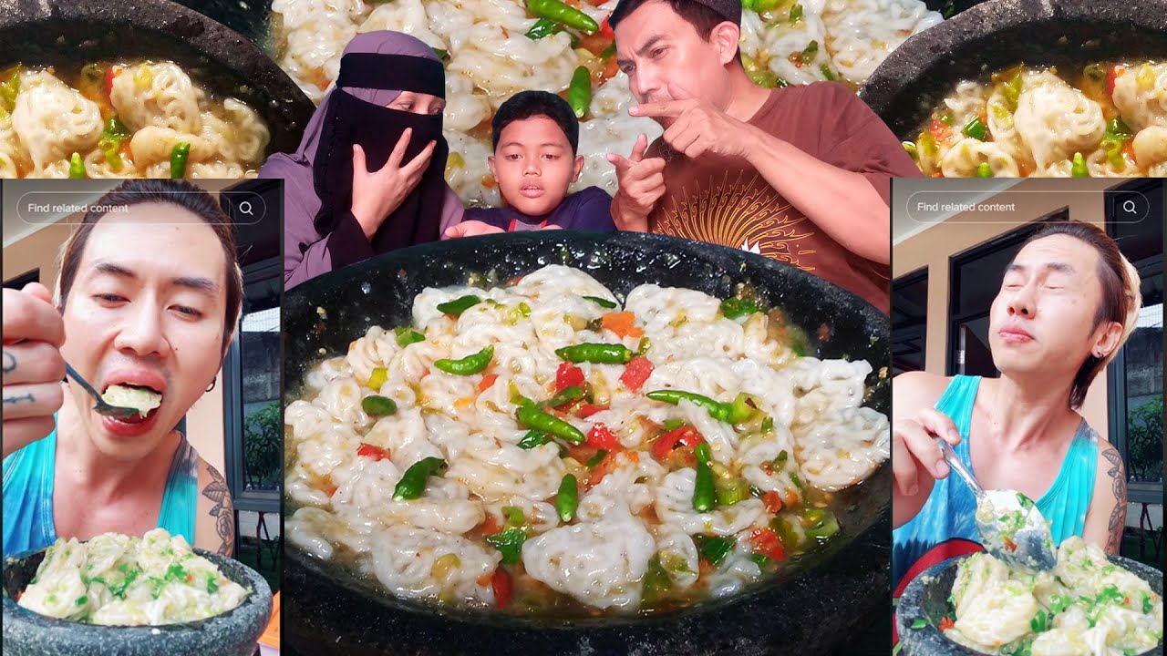 GARA-GARA VIRAL TIKTOK MUKBANG SEBLAK COET RAFAEL SMASH - YouTube