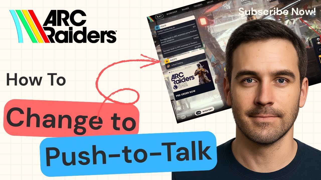 How To Change To Push To Talk in Arc Raiders | ARC Raiders 2025 - YouTube