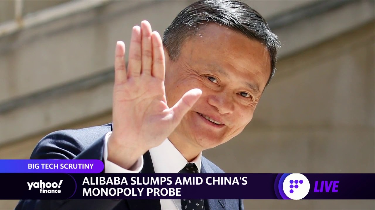 China launches antitrust probe into Alibaba - YouTube