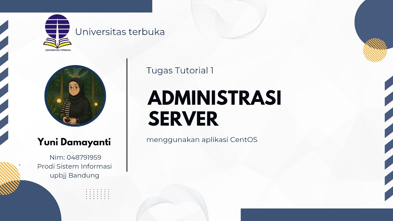 Tugas tutorial sesi 1 administrasi server - YouTube