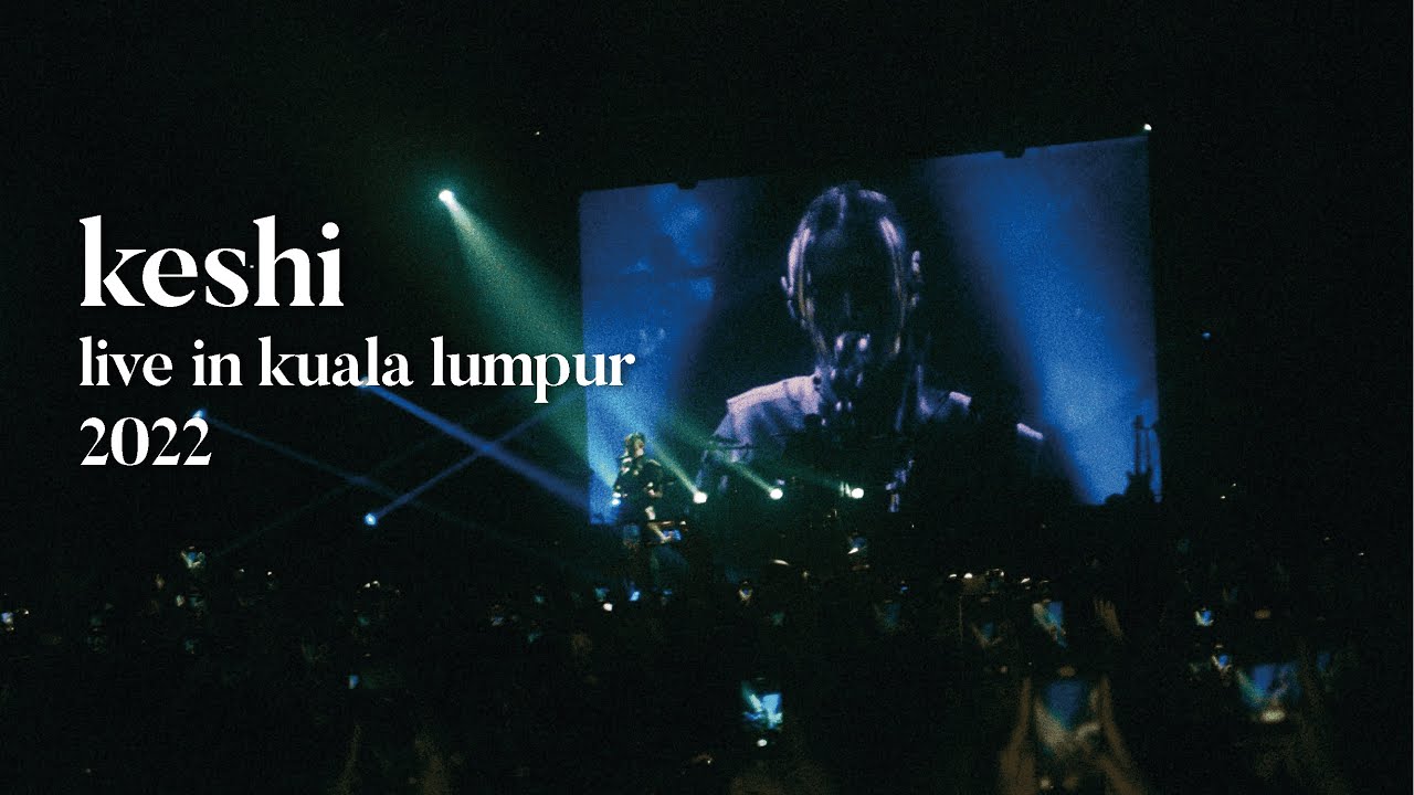 keshi live in kuala lumpur 2022 (visualiser) - YouTube