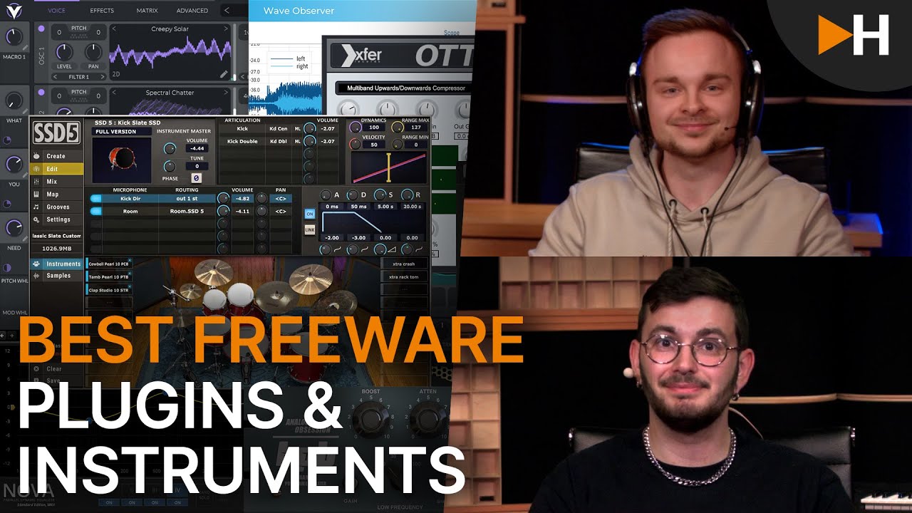 Best Freeware Plugins and Instruments for Producing, Mixing & Mastering | HOFA-College ...