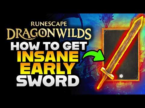 How to Get The Wooden Training Sword EARLY - RuneScape: Dragonwilds