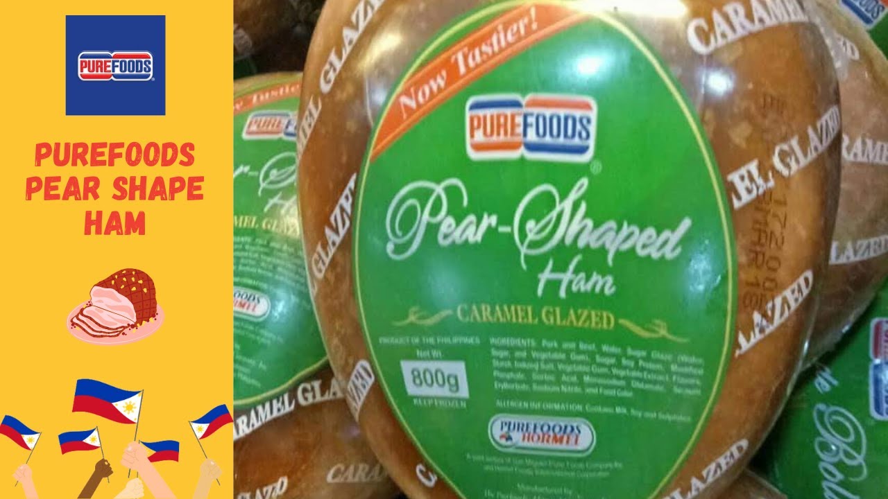 PUREFOODS PEAR SHAPE #ham 2022 - YouTube