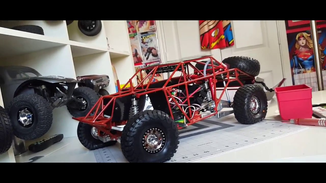 YEAH RACING DESERT LIZARD SCALE SHOCKS - YouTube