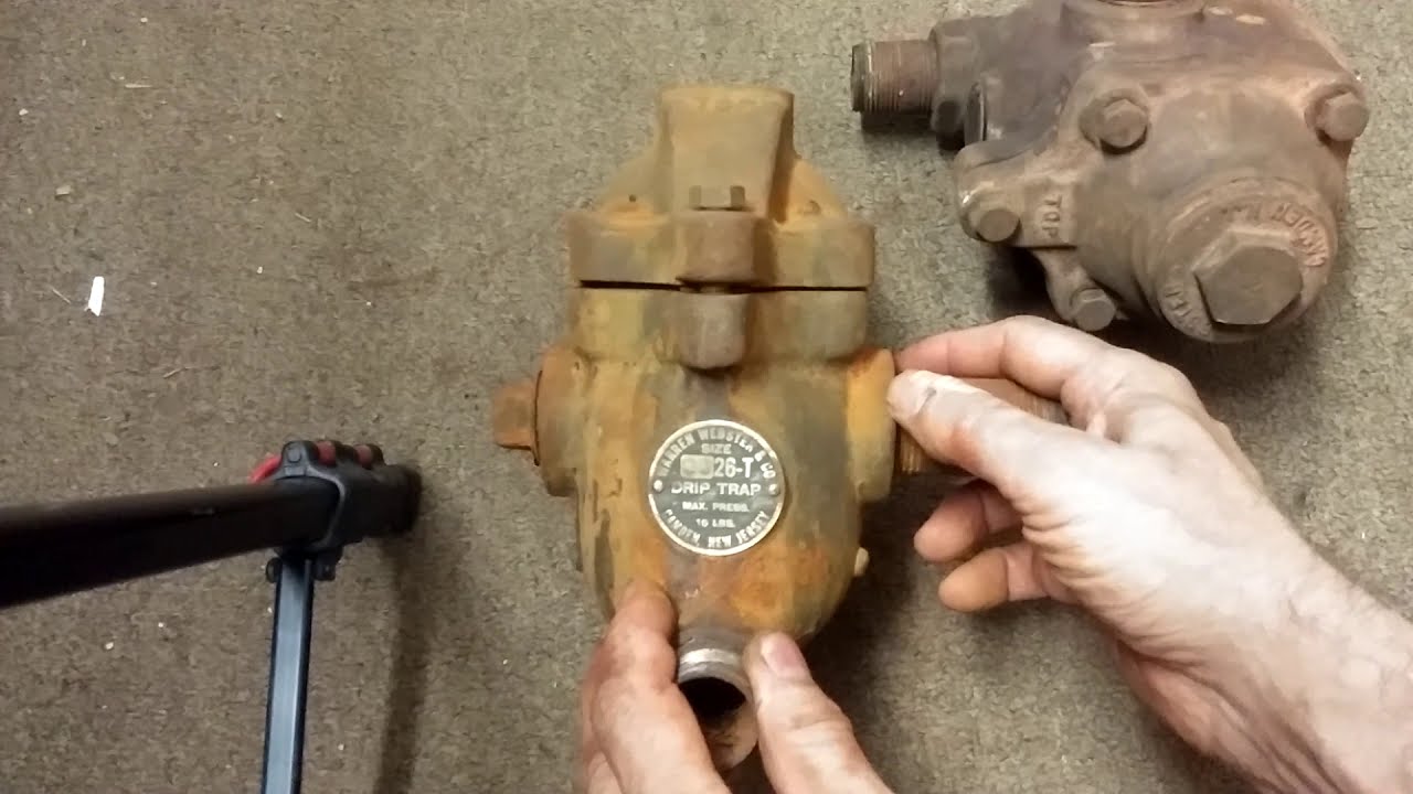 Warren Webster 1" 0026T Float & Thermostatic Steam Trap Break-Down ...
