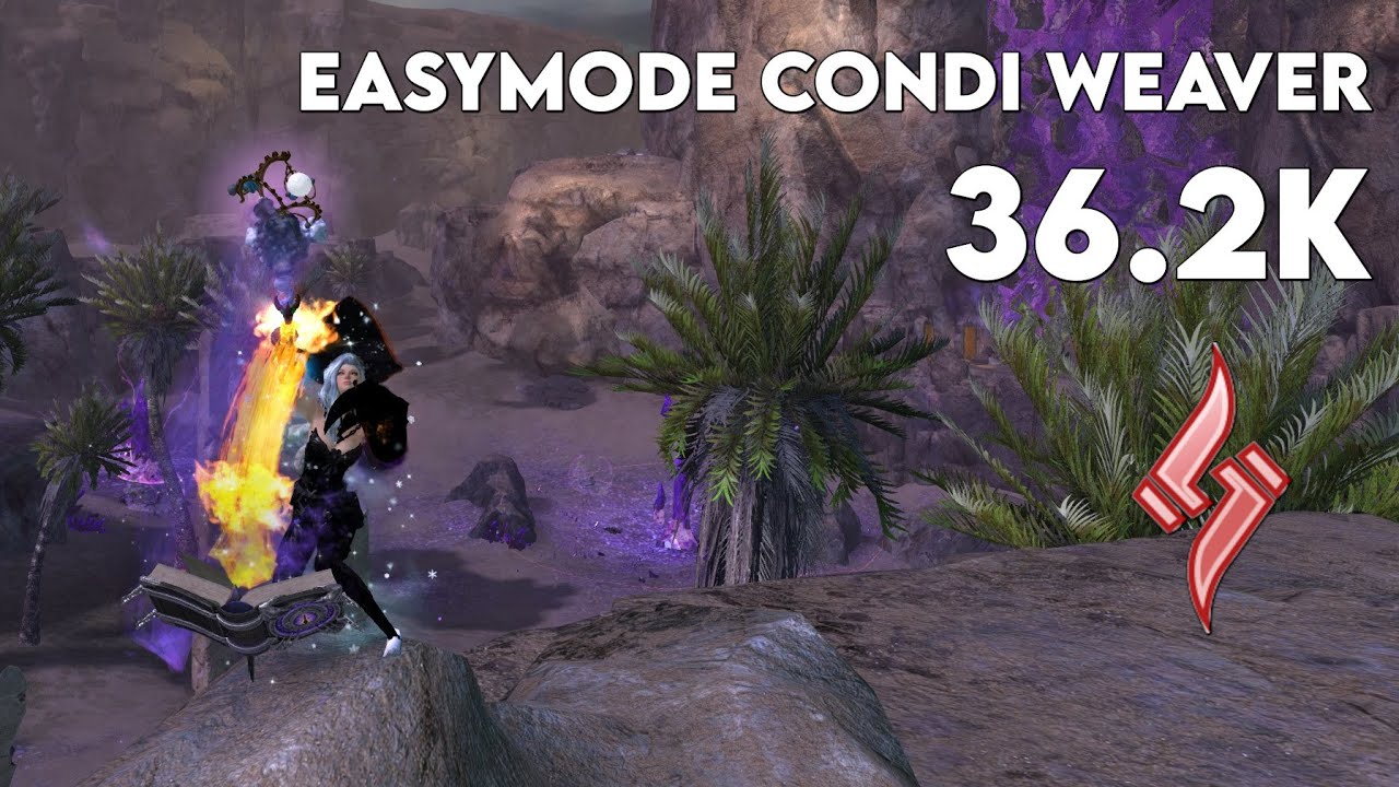 Gw2 Simplified Condi Weaver 36 2k Youtube