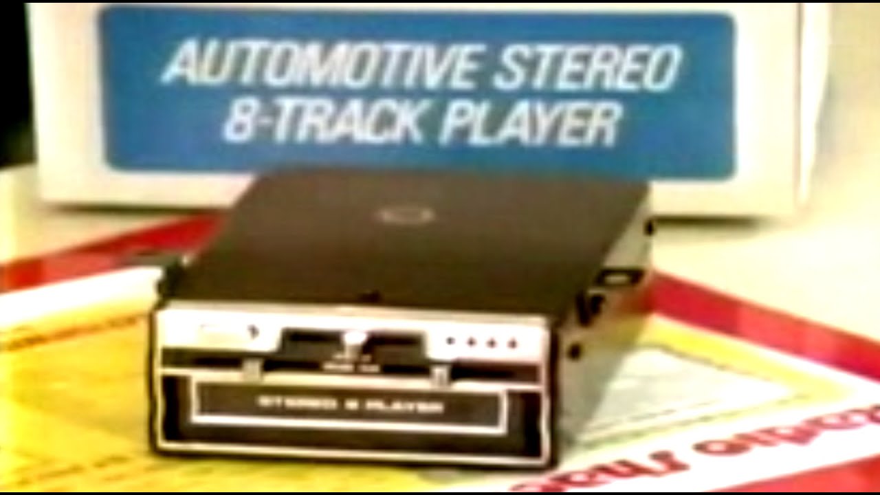 1978 Radio Shack TV Commercial - Automotive Stereo 8-Track Tape Player ...