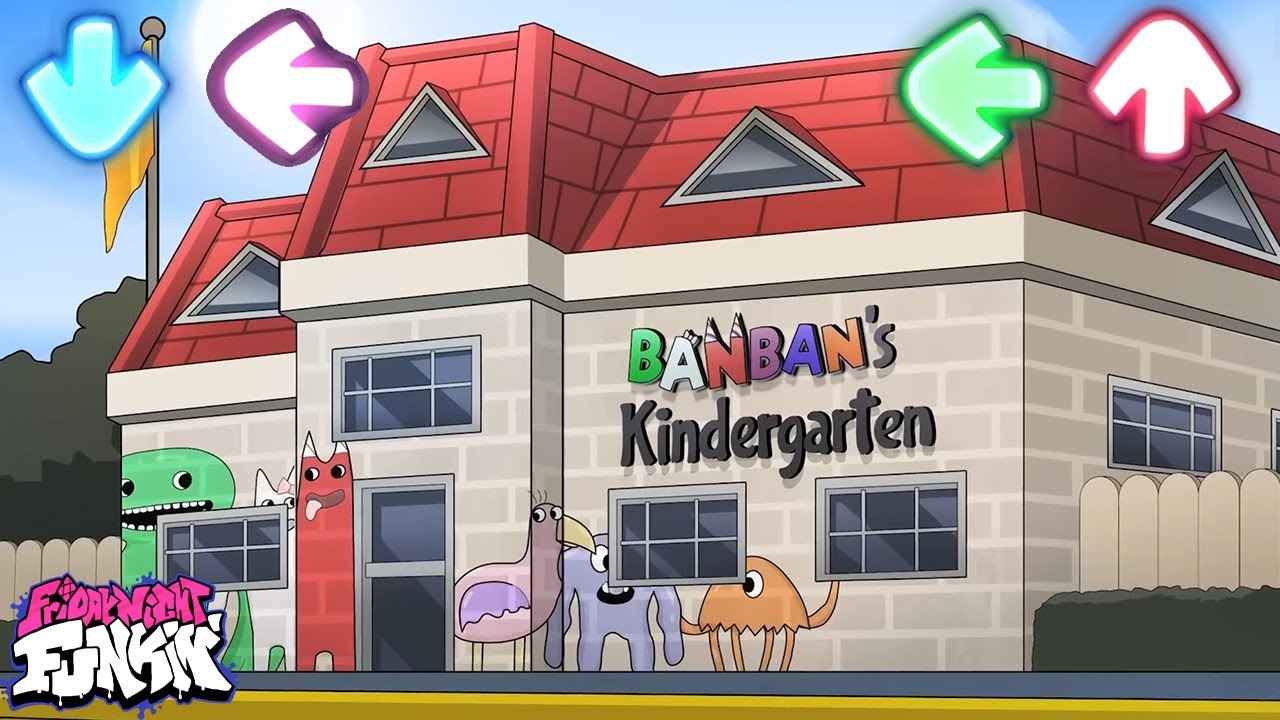 FNF VS Garten of Ban Ban l Funkin' Garten Of Ban Ban - YouTube