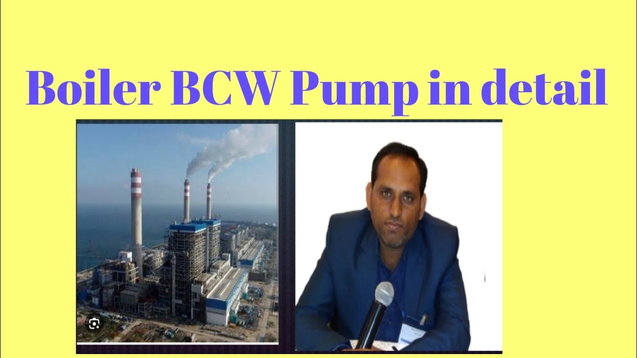 BCW Pump| Boiler circulation water Pump| Circulation water Pump - YouTube