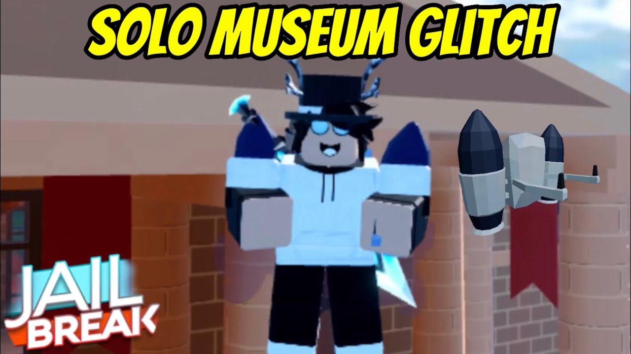 Brand New OP Solo Museum Glitch in Roblox Jailbreak | How to escape the ...