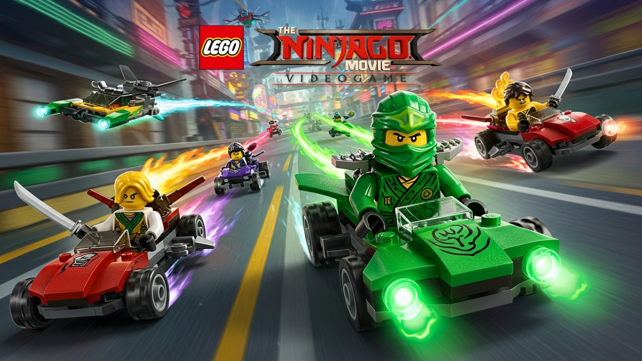 The LEGO NINJAGO Movie Video game PS5 Walkthrough Gameplay - YouTube