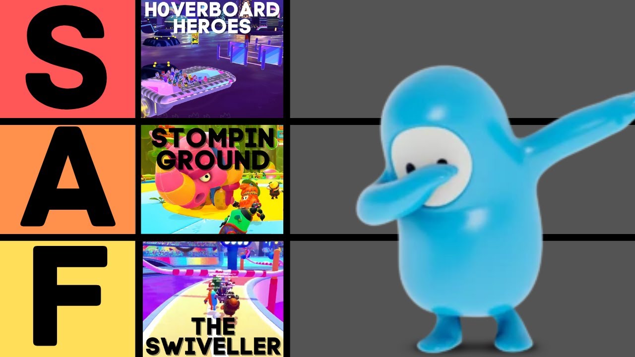 Ranking every Fall Guys map - Survival Maps - YouTube