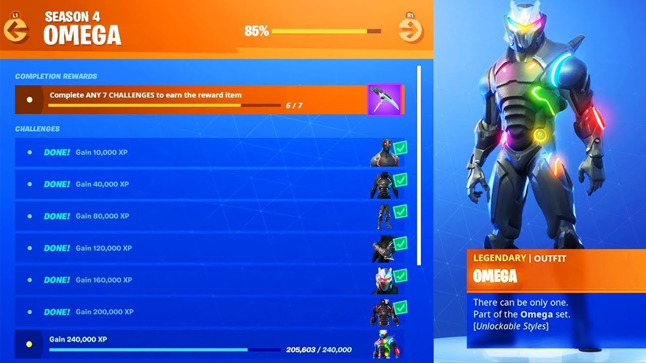 VUELVEN NUEVOS DESAFÍOS PARA CONSEGUIR LA SKIN OMEGA AL MÁXIMO... 😱 ...