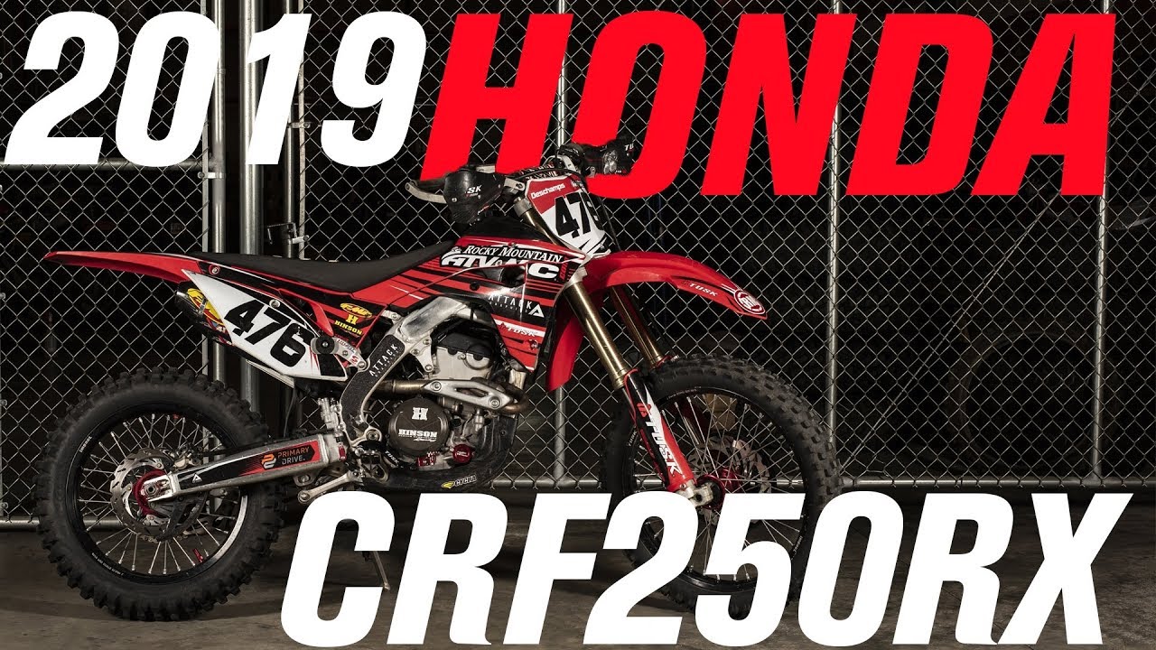 2019 Honda CRF250RX Bike Build - YouTube