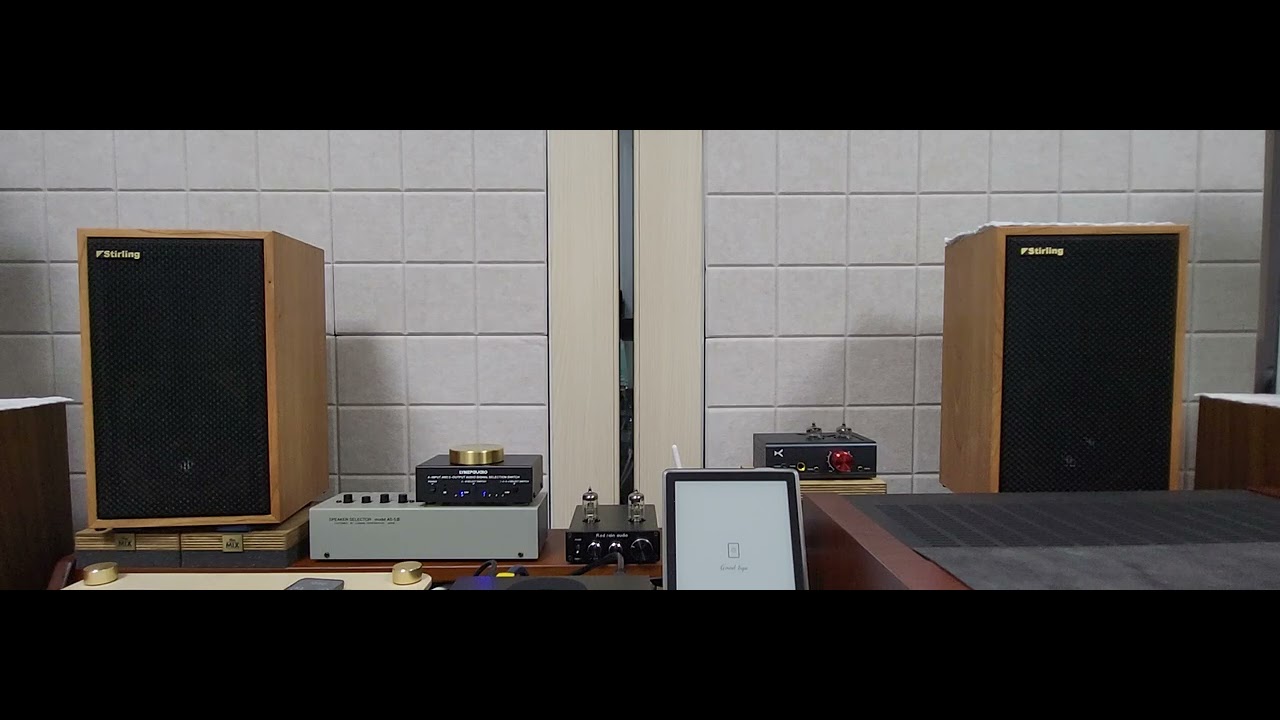Stirling LS3/5A V3, Luxman LX380 "Young and Foolish" - YouTube