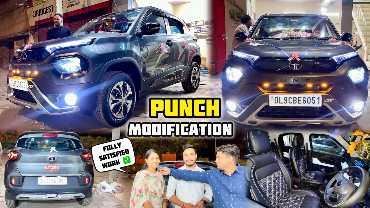 2024 Tata Punch Pure Base To Top Modification with Price 🔥 Punch Pure ...