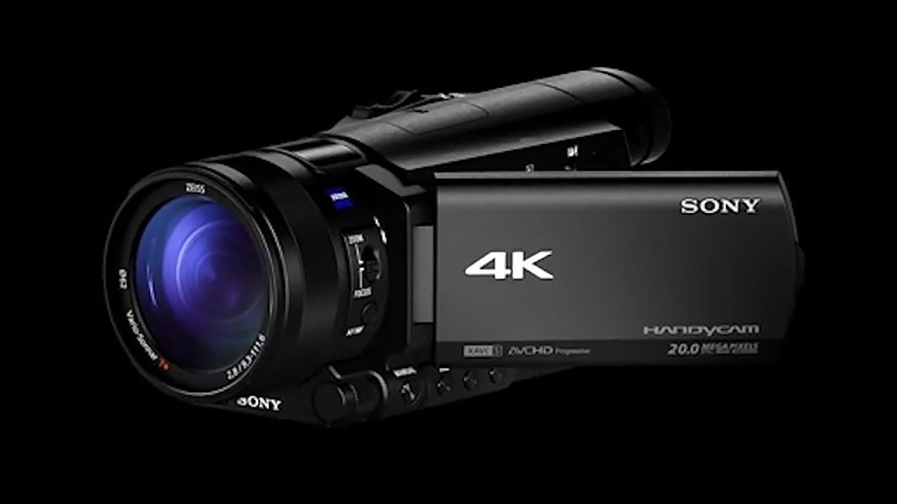 Sony's New Camcorder Shoots 4K For Under $2K - YouTube