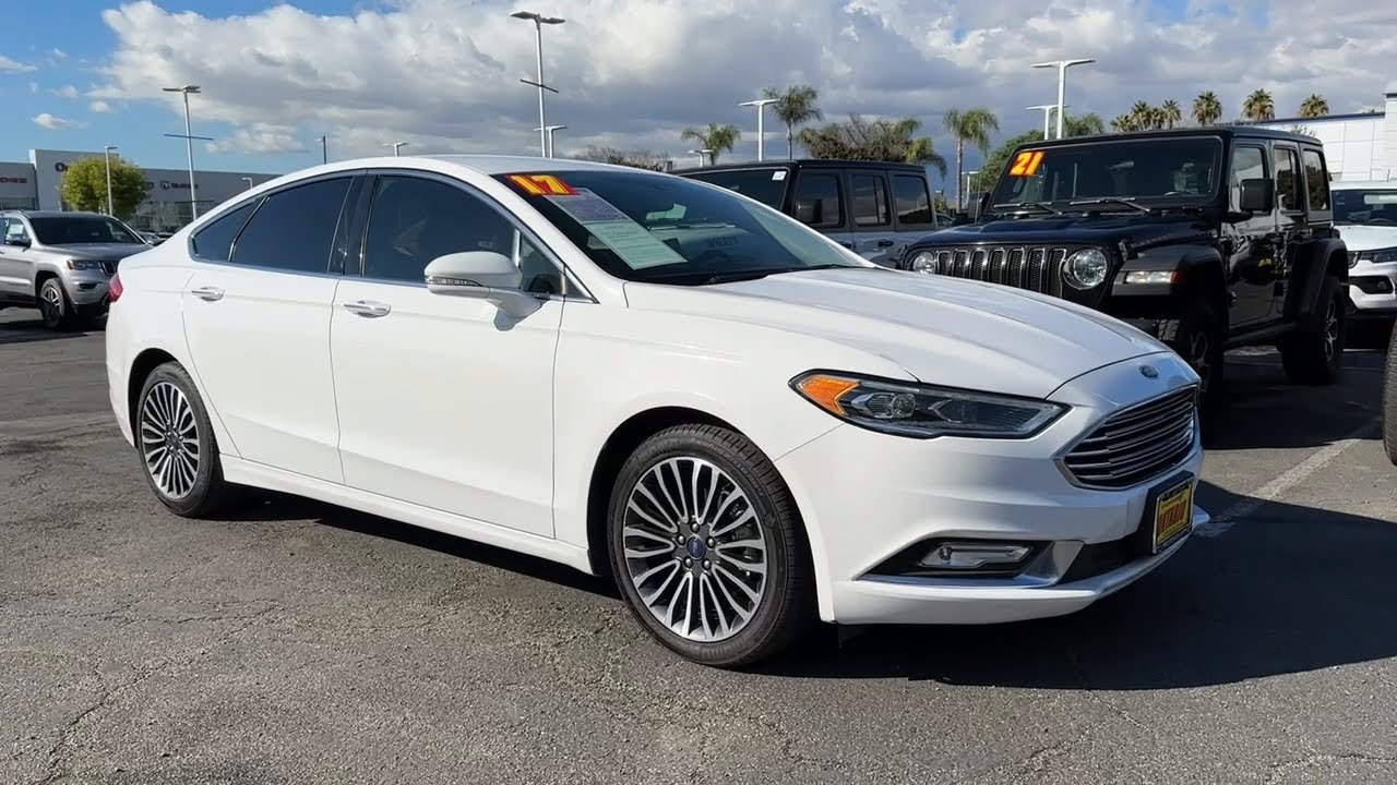 2017 Ford Fusion Norco, Corona, Riverside, San Bernardino, Ontario, CA ...