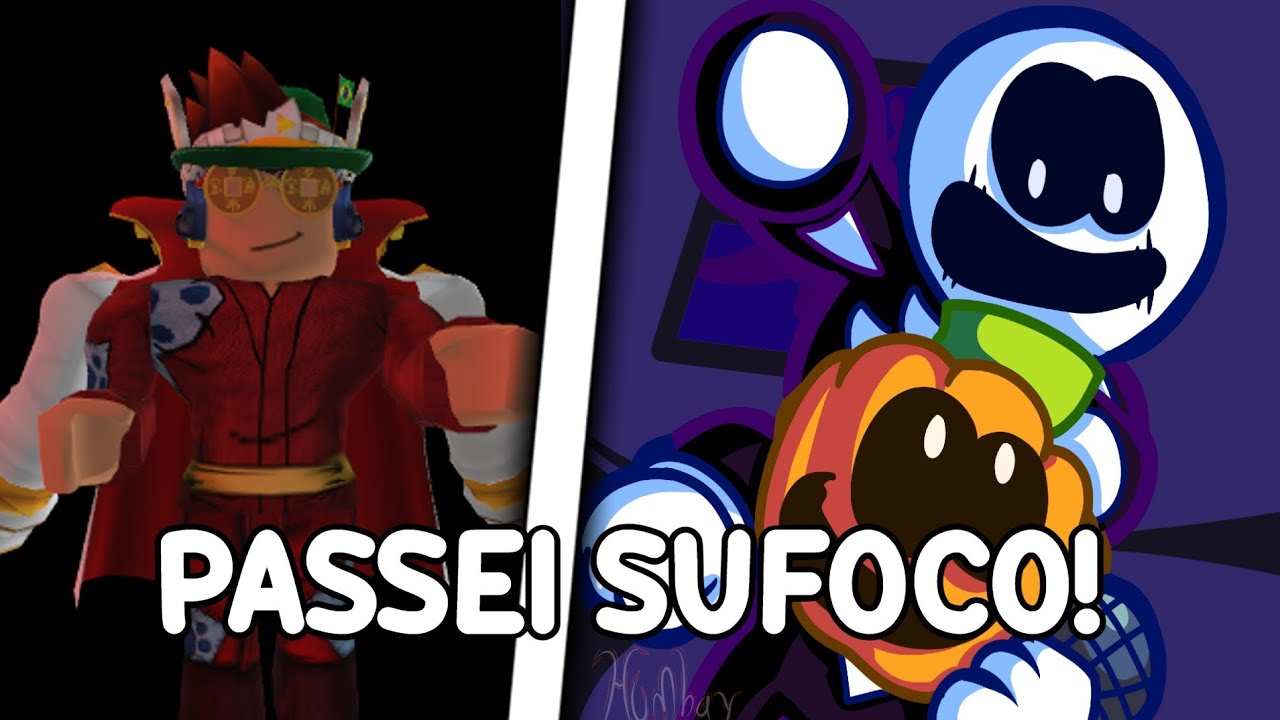 tentei jogar FNF no roblox kkk sou bom?? olha o tempo do vídeo kkk ...