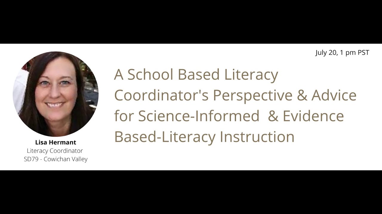 A School Based Literacy Coordinator's Perspective & Advice for Science ...