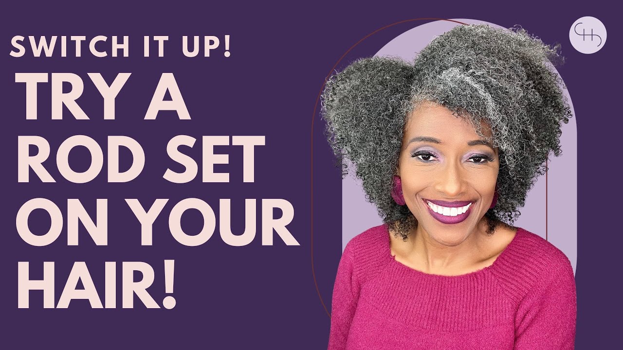 Perfect ROD SET Tutorial for Natural Hair - YouTube