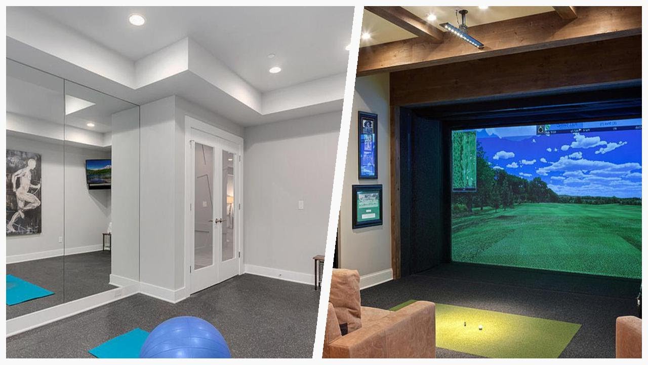 75 Premium Home Gym With Gray Walls Design Ideas You'll Love 🌈 - YouTube