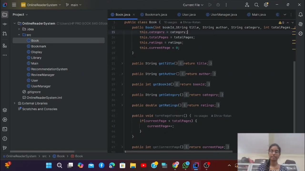 Design an Online Book Reader system (Low level Designing-Java) - YouTube