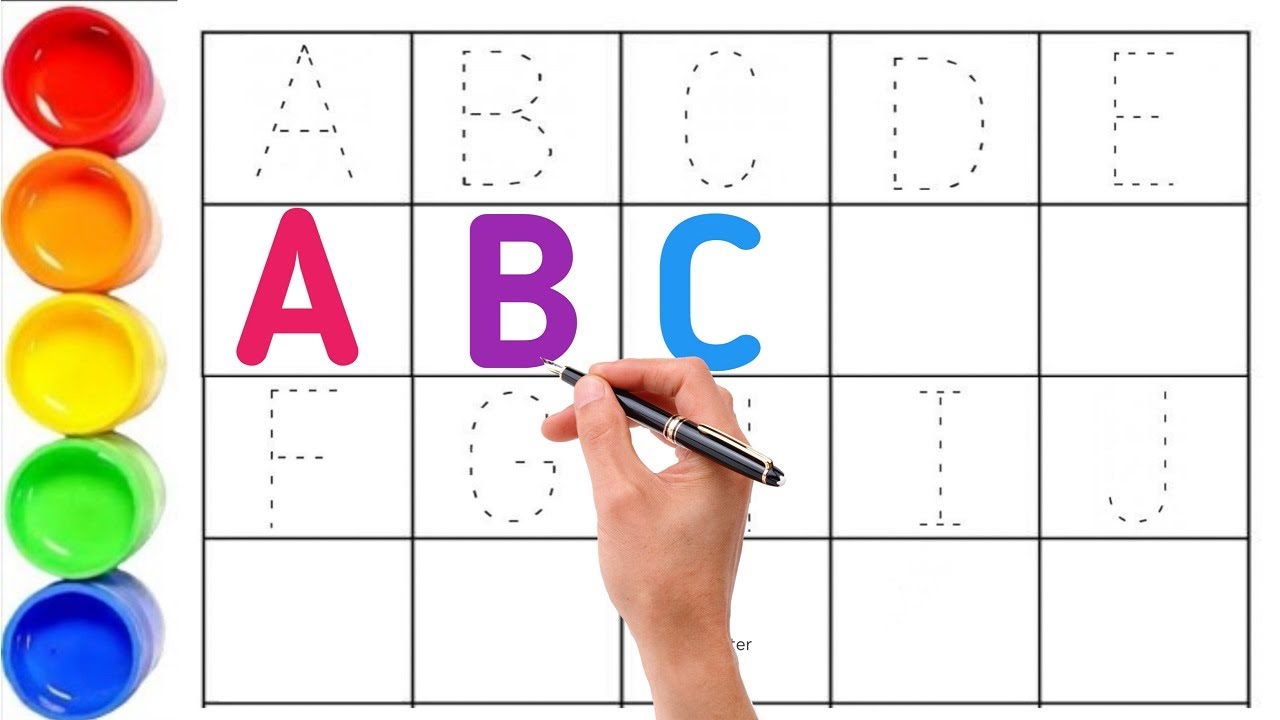 Learn ABCD Alphabets and numbers counting 123 abc for kids and Toddlers ...
