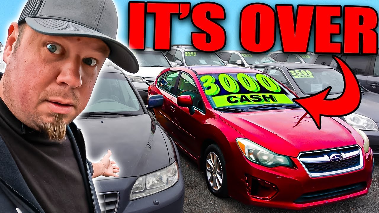 EVERY Car Buyer NEEDS TO HEAR THIS! BAD NEWS For Dealers! - YouTube