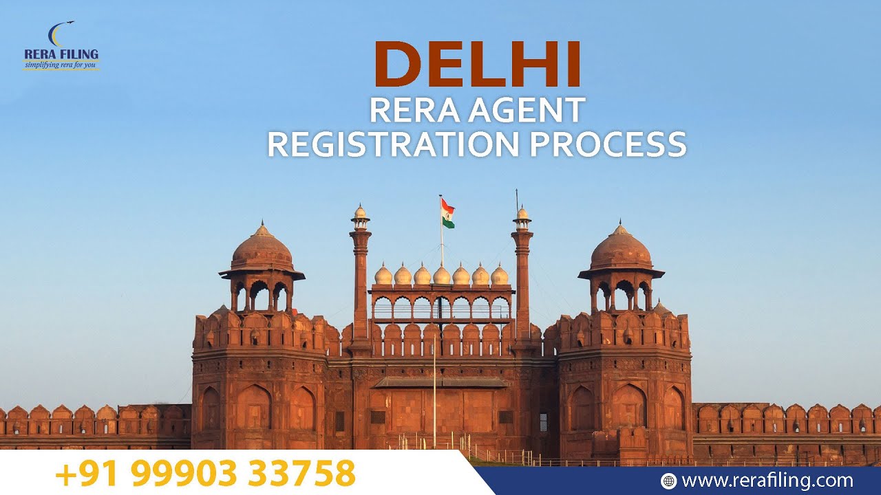 RERA Agent Registration Process in Delhi - YouTube