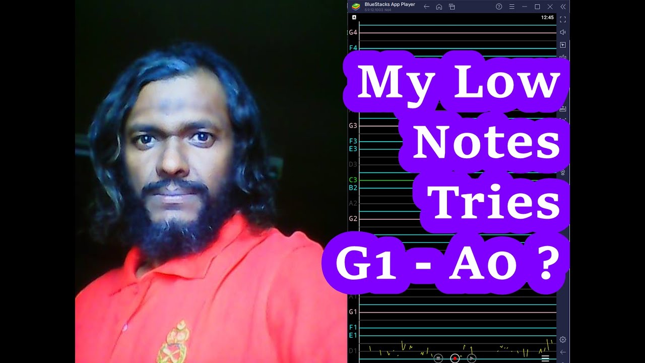 My Bass Low Notes Tryouts G1 A0 001 - YouTube