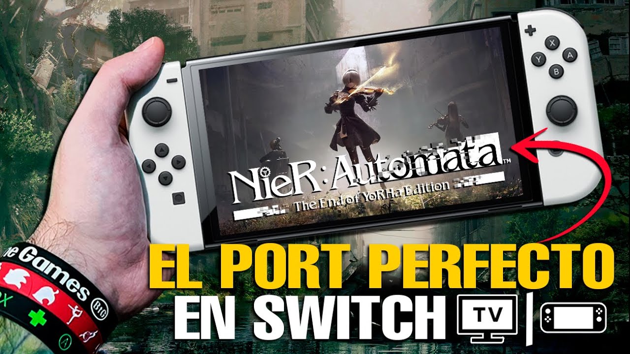 NIER AUTOMATA es EL MEJOR PORT de NINTENDO SWITCH 🎮 GAMEPLAY Dock ...