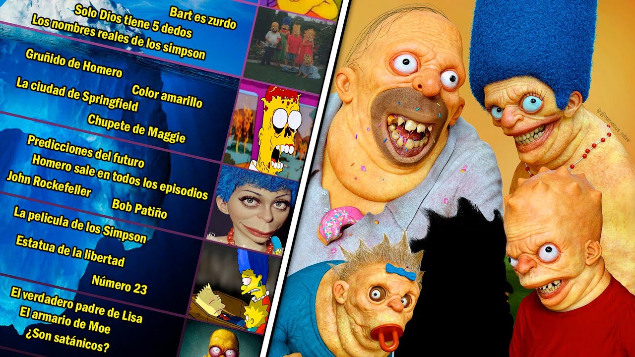 El Iceberg de los Simpson - YouTube