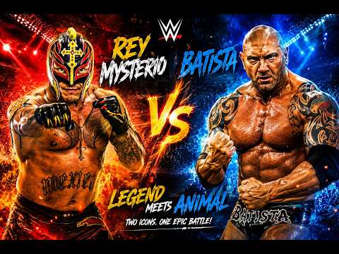 619 vs BATISTA BOMB! Rey Mysterio & Batista COLLIDE! THE ULTIMATE LEGENDARY SHOWDOWN!