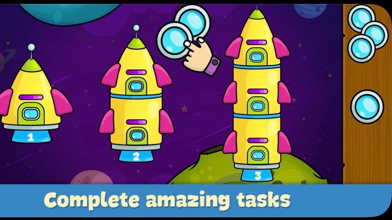 Toddler game for 2-4 vear olds / Learning games & kids puzzles ...