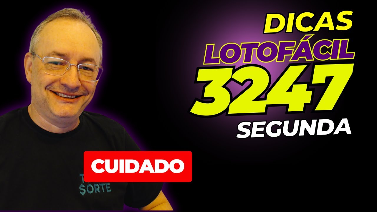 Dicas e Sugestões Lotofácil 3247 - É possível Início 03 ? - YouTube